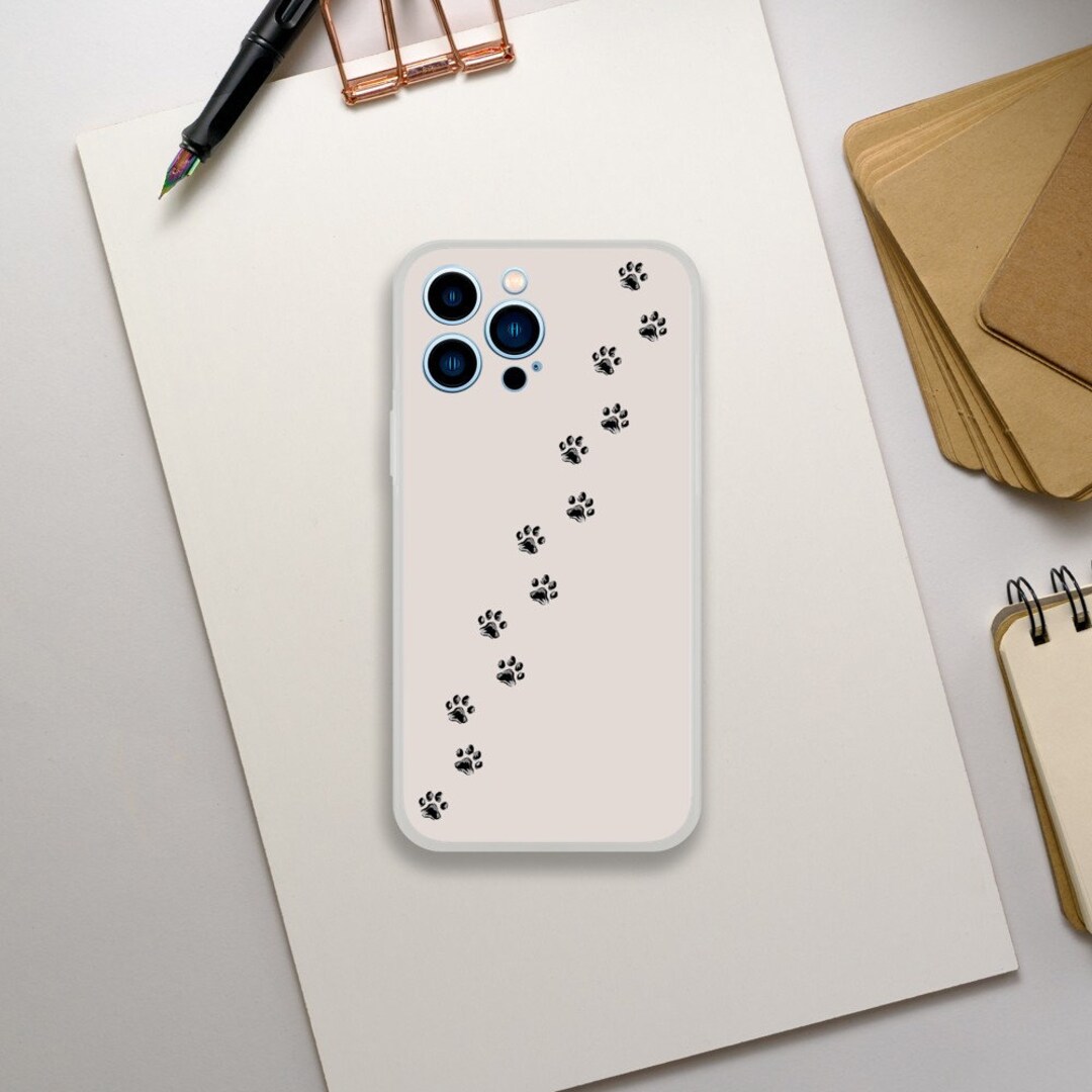Paw Print Phone Case - Etsy