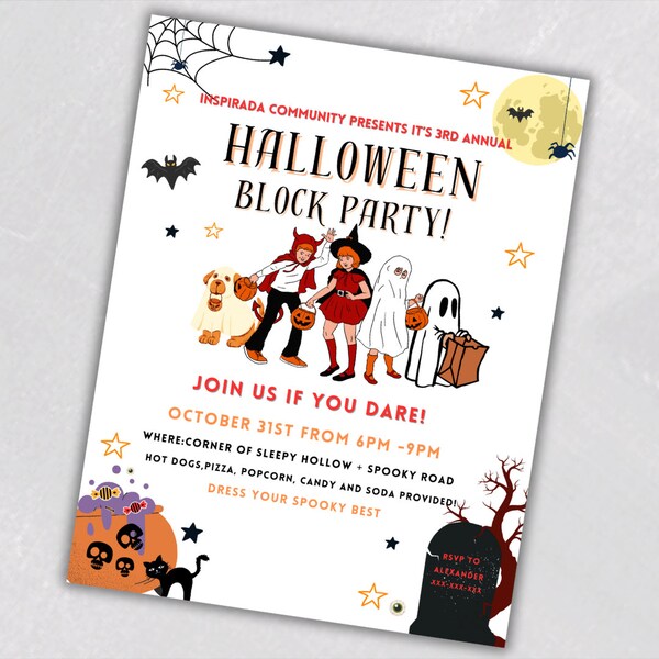 Halloween Blocks - Etsy