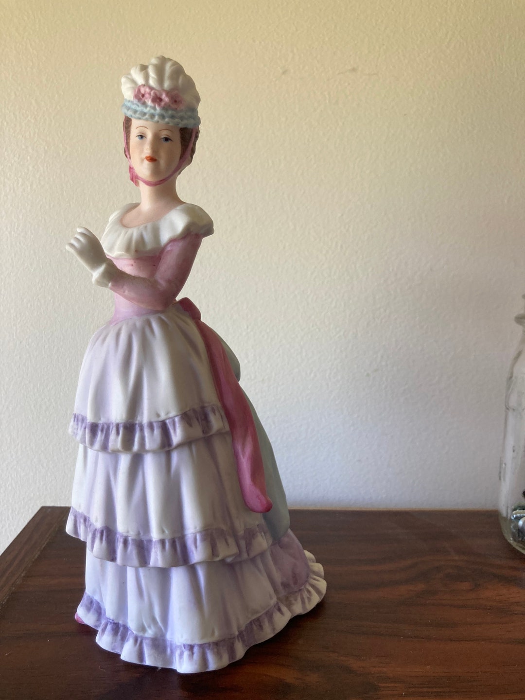 Homco Porcelain Victorian Figurine - Etsy