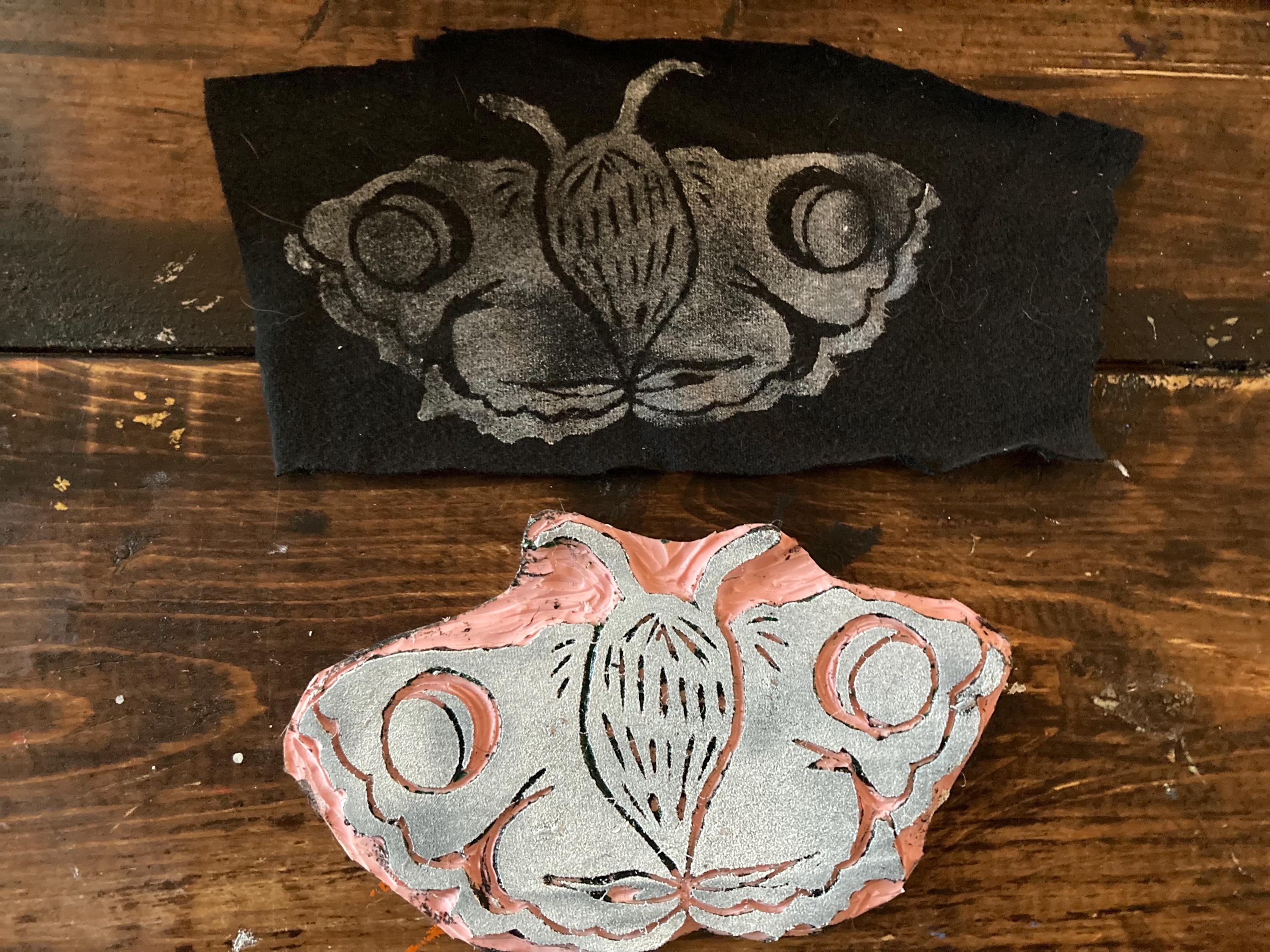 Moth Back Patch - Etsy