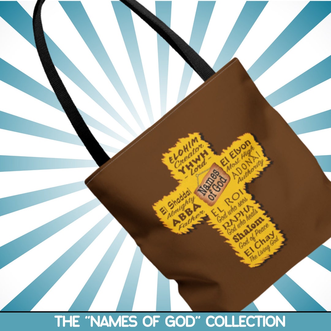 Christian names of God Tote Bag, Bible Art Journaling, Yahweh YWHW Lord ...