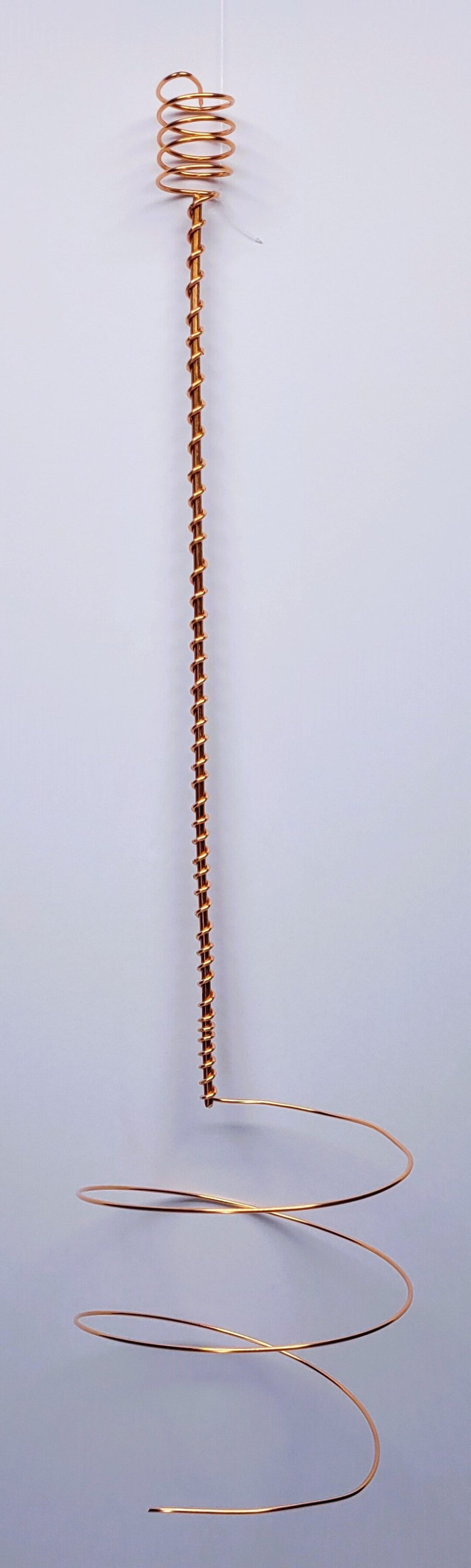 12 Long Solid Copper Stake Straight With SOIL COIL Range Extender ...