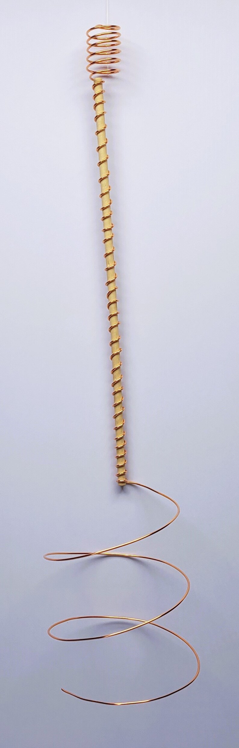 18 Long Electroculture Plant Stakes With SOIL COIL Range Extender. Pack ...