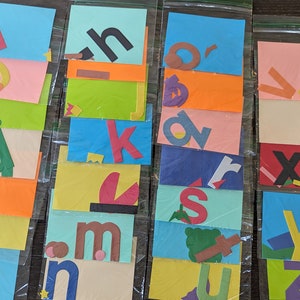 Letter Craft Kit - Lowercase Letters - Etsy