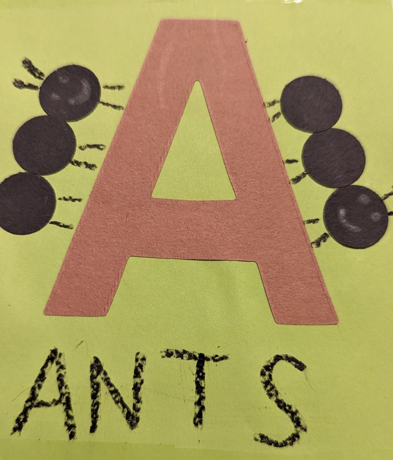 Letter Craft Kit - Capital Letters - Etsy