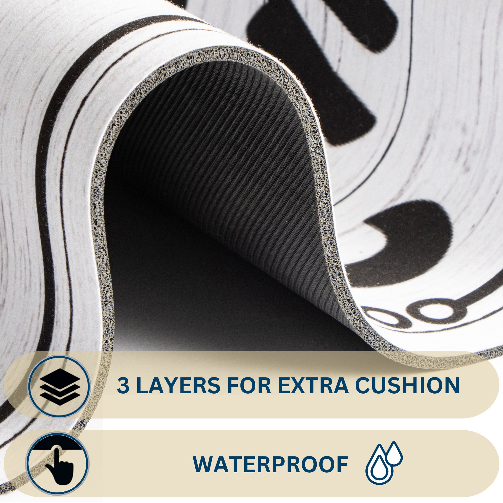 Laundry Room Rug Runner, Laundry Mat Runner Non Slip Washable Farmhouse ...