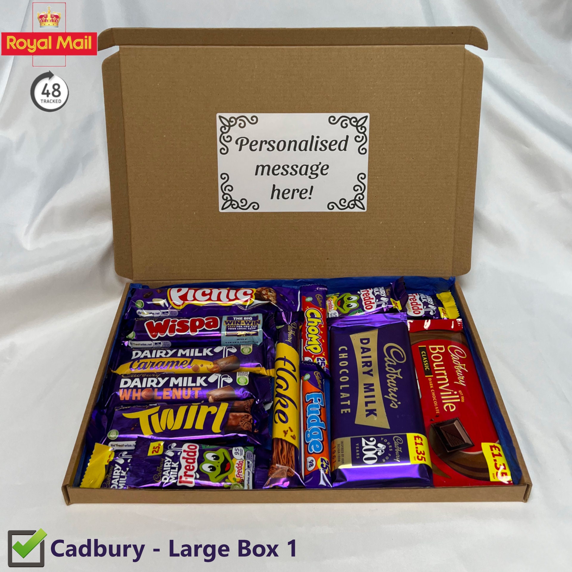Ultimate Chocolate Bar Gift Box | Gift Hamper | Cadbury | Nestle | Mars ...
