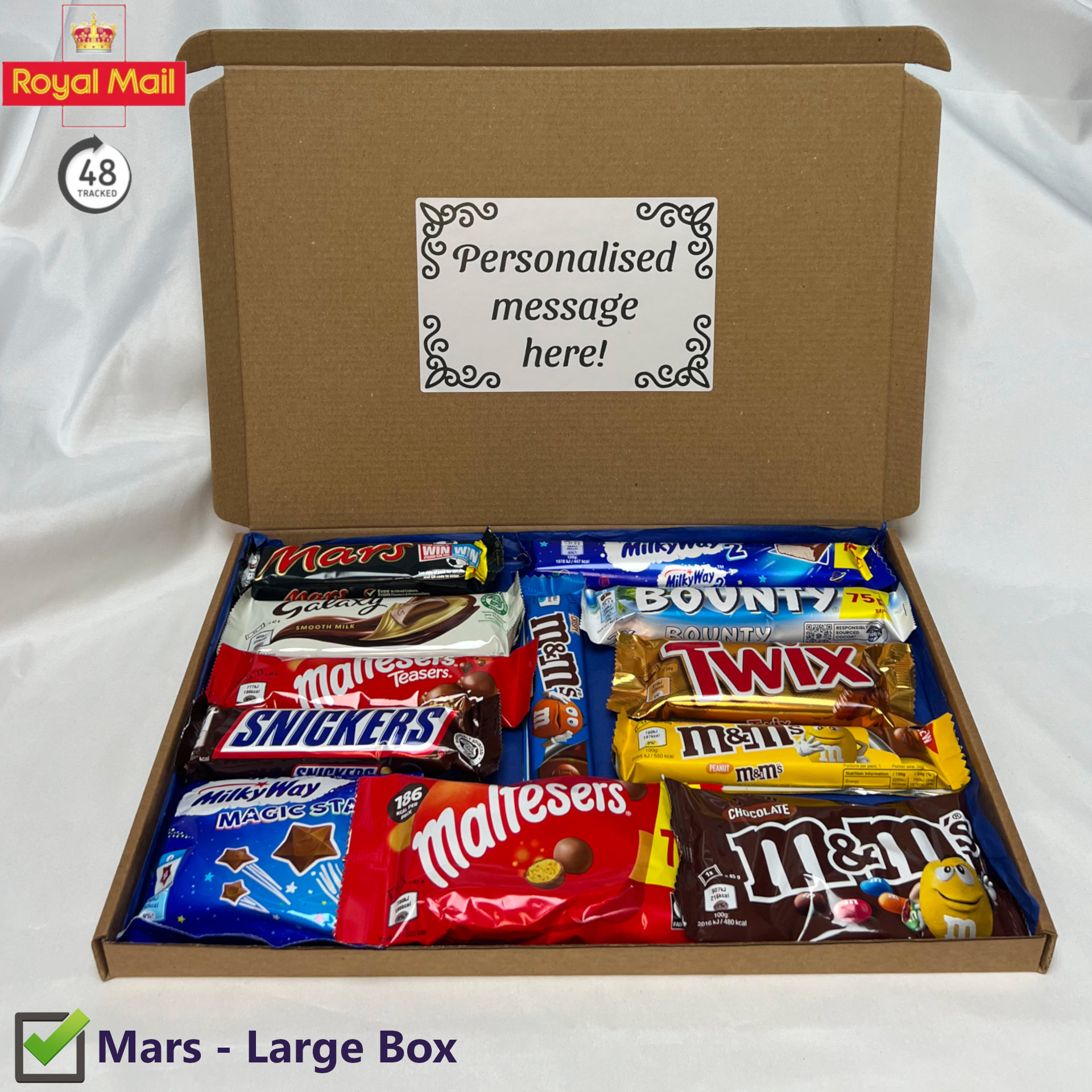 Ultimate Chocolate Bar Gift Box | Gift Hamper | Cadbury | Nestle | Mars ...