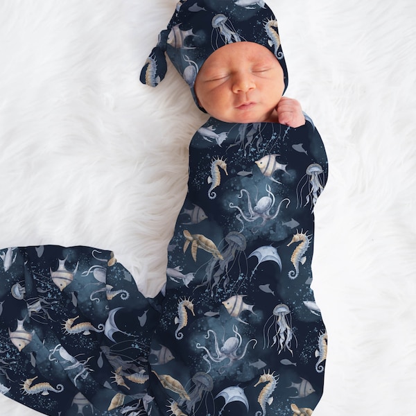 Ocean Baby Blanket - Etsy