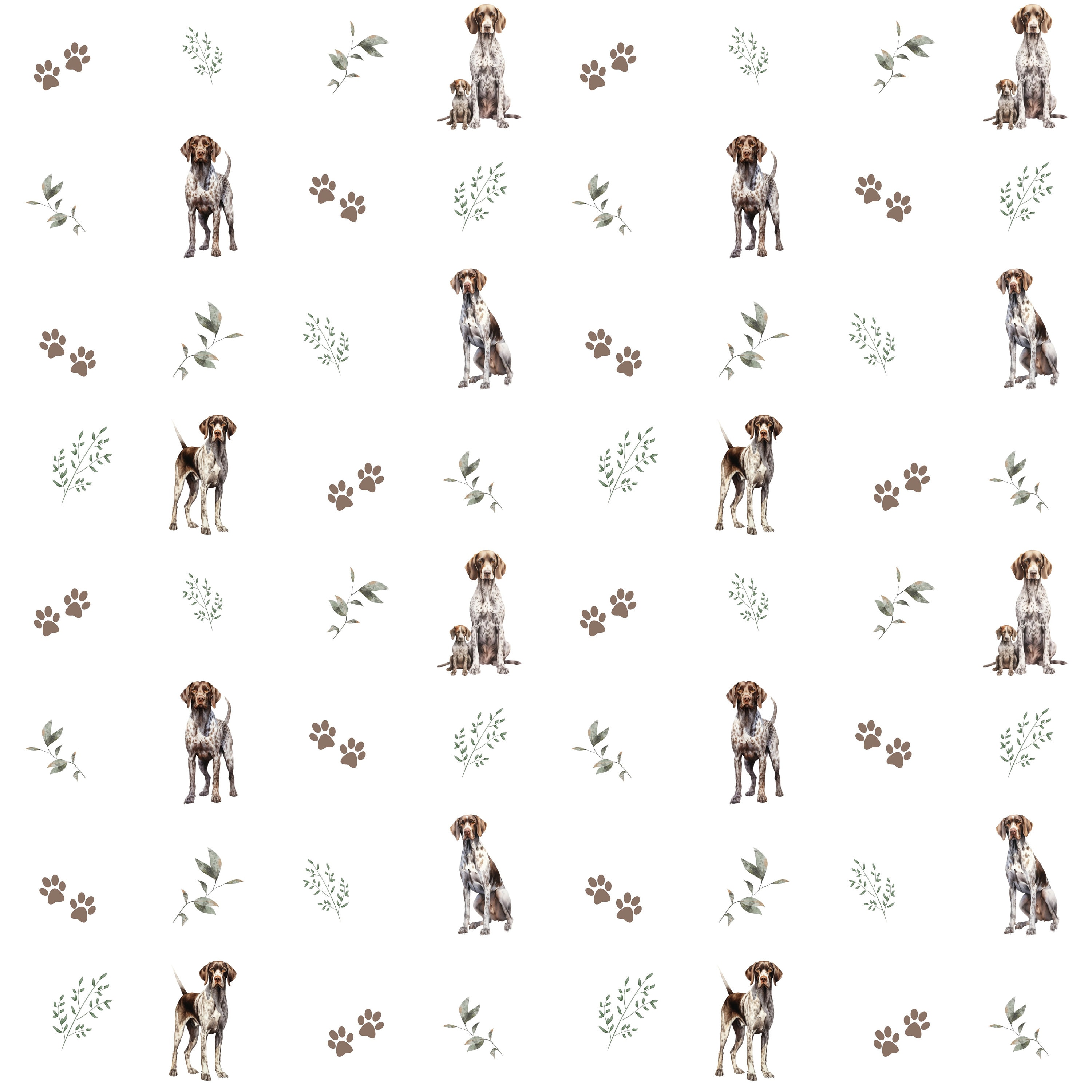 German Shorthaired Pointer Crib Sheet, Bedding GSP Baby Bedding Baby ...