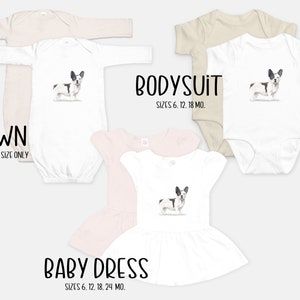 Personalized French Bulldog Swaddle Set Frenchie Baby Shower Gift ...