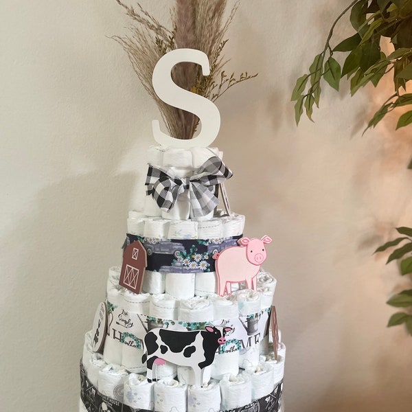 Farm Diaper Cakes - Etsy