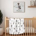 GSP Baby Blanket German Shorthaired Pointer Hunting Crib Bedding Baby ...