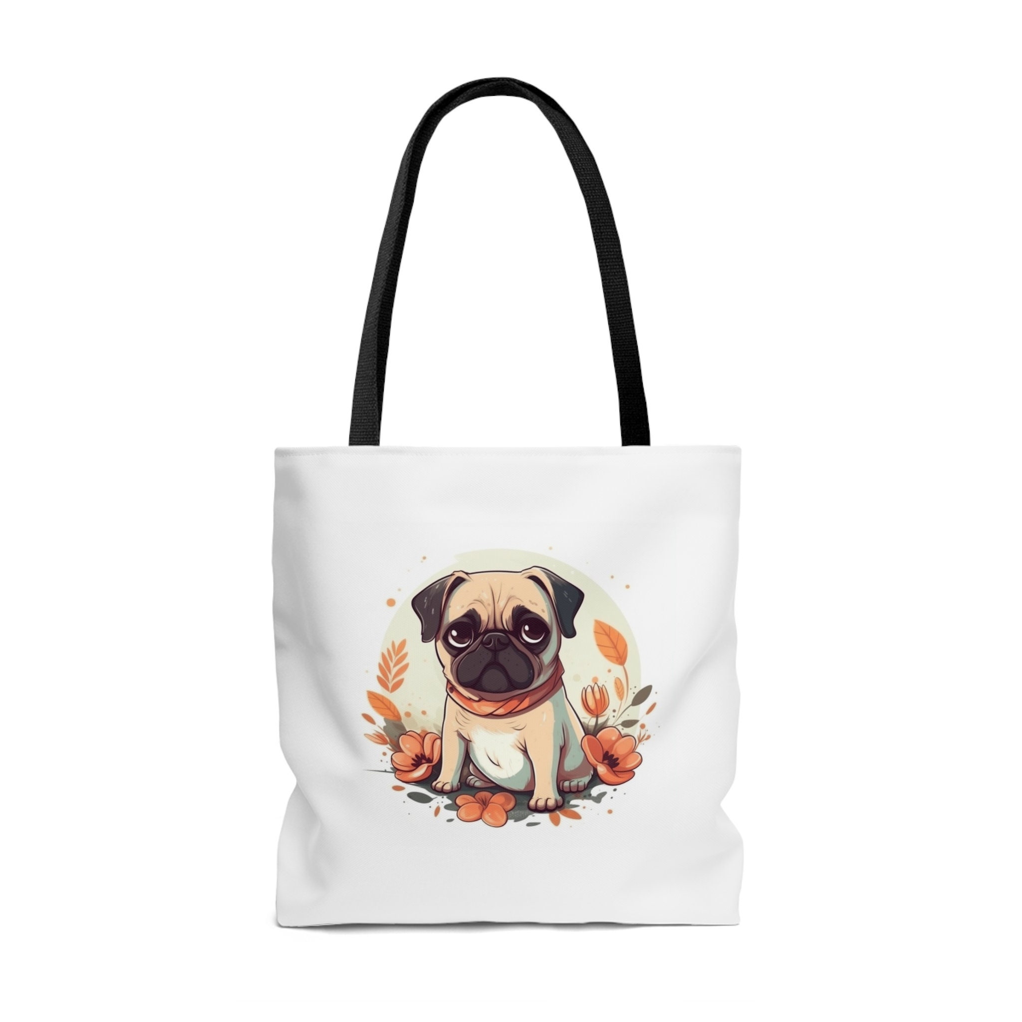 Cute Pug Tote Bag All Sizes - Etsy