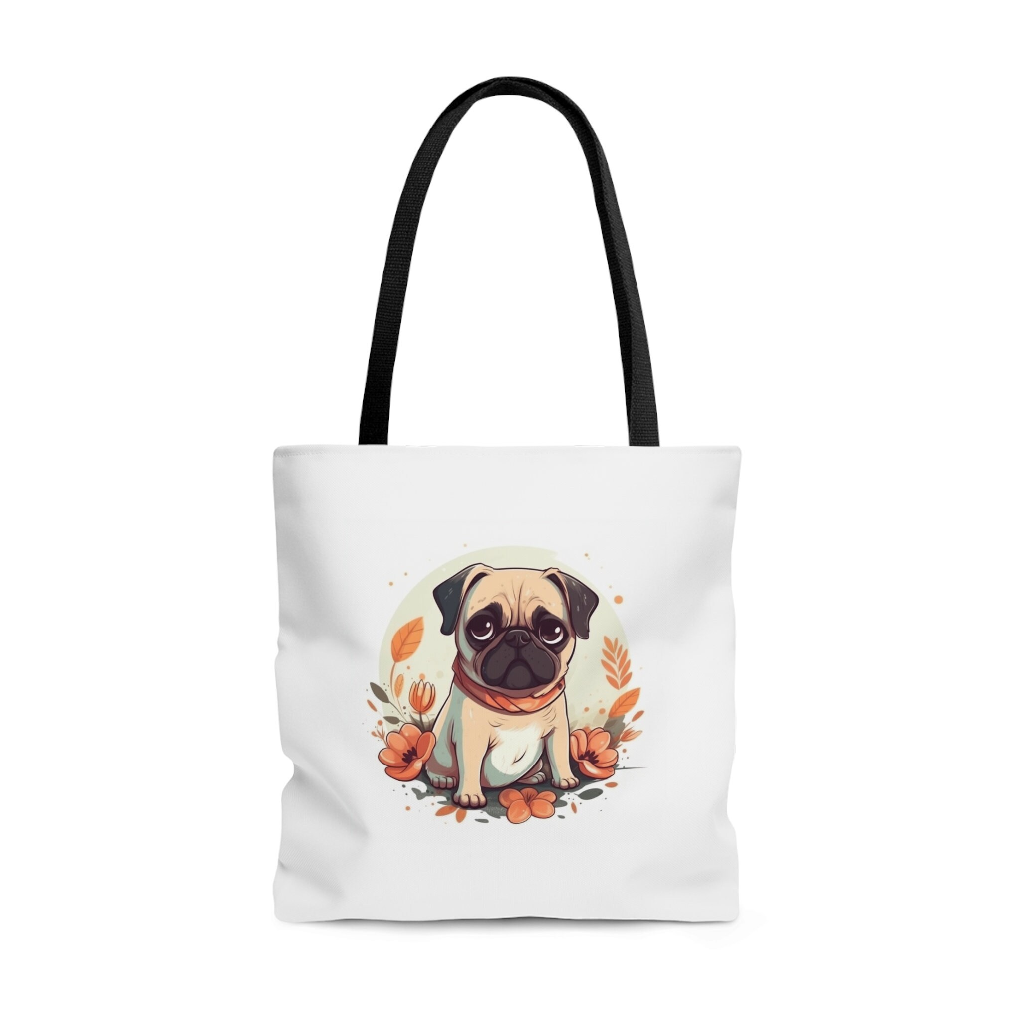 Cute Pug Tote Bag All Sizes - Etsy