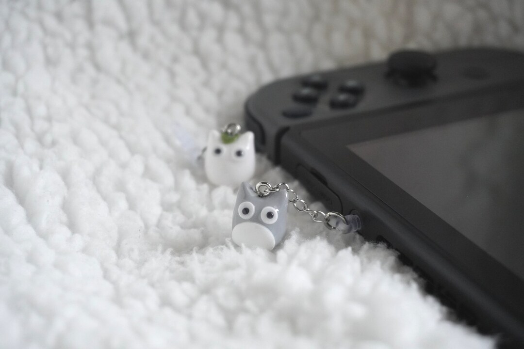 Totoro Inspired Charm | Forest Friend Nintendo Switch Charm | Phone ...