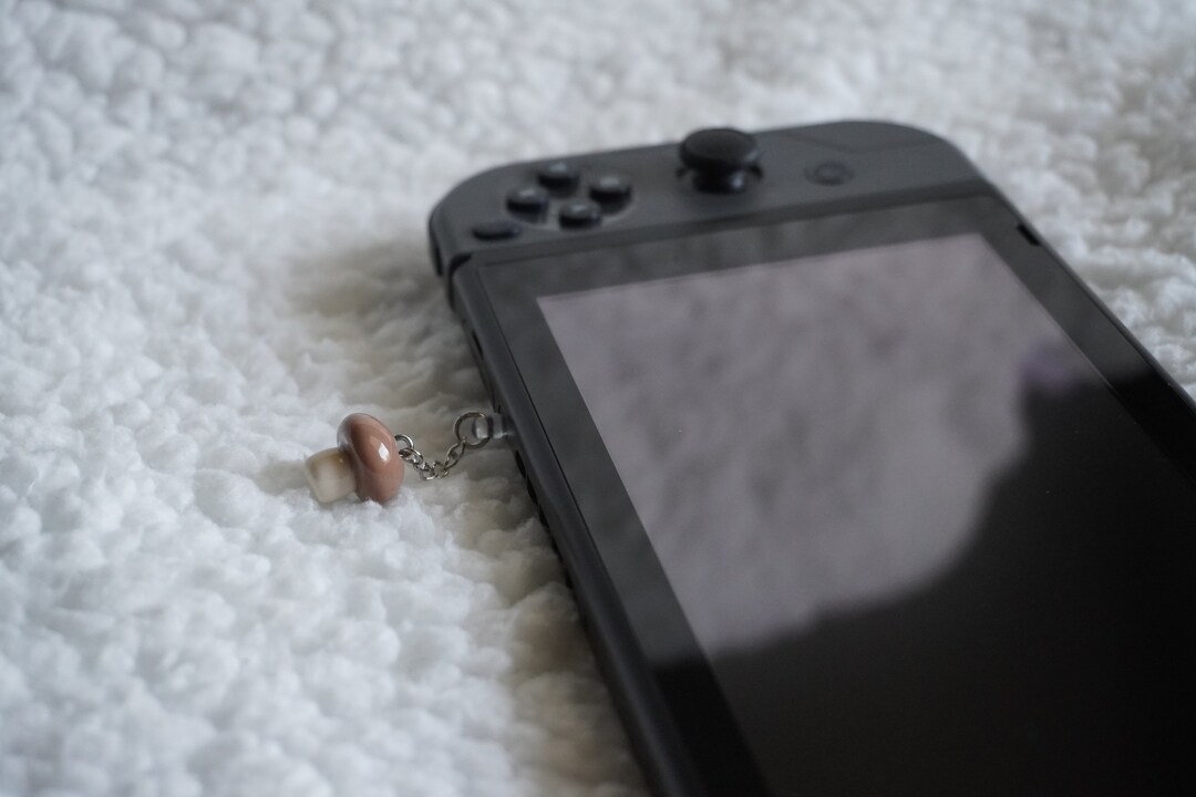 Mushroom Switch Charm Shroom Nintendo Switch Charm Phone Charm Steam ...