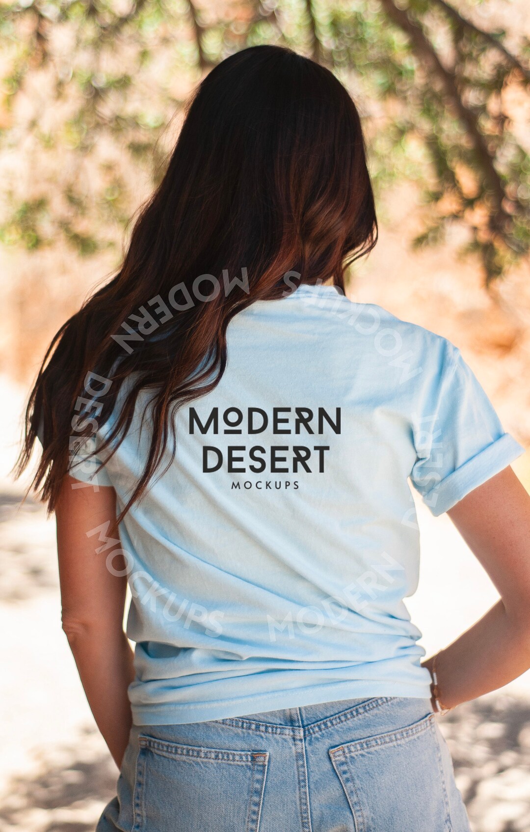 Comfort Colors 1717 Mockup Comfort Colors Chambray Tshirt - Etsy