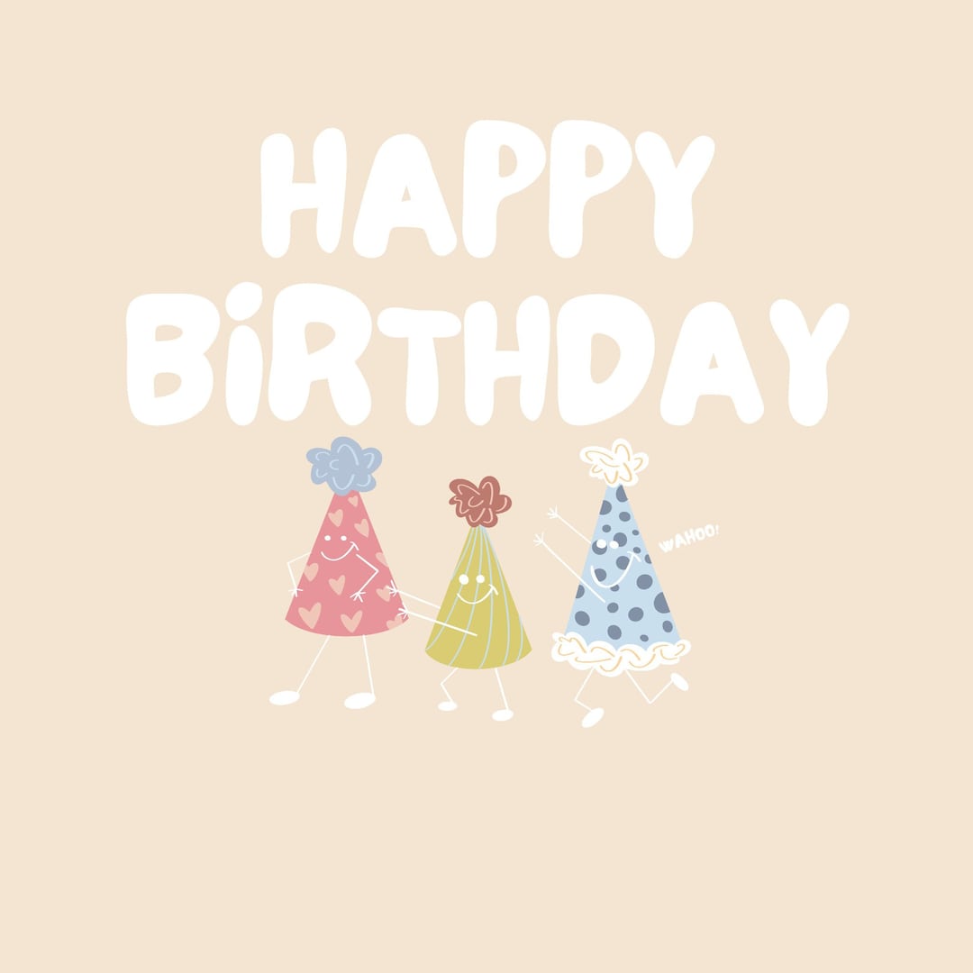Digital Happy Birthday Print - Etsy