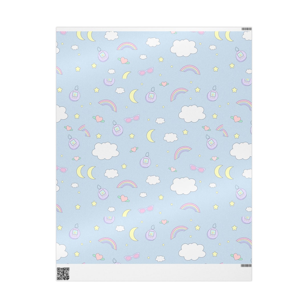 Cute Kawaii Wrapping Paper - Etsy