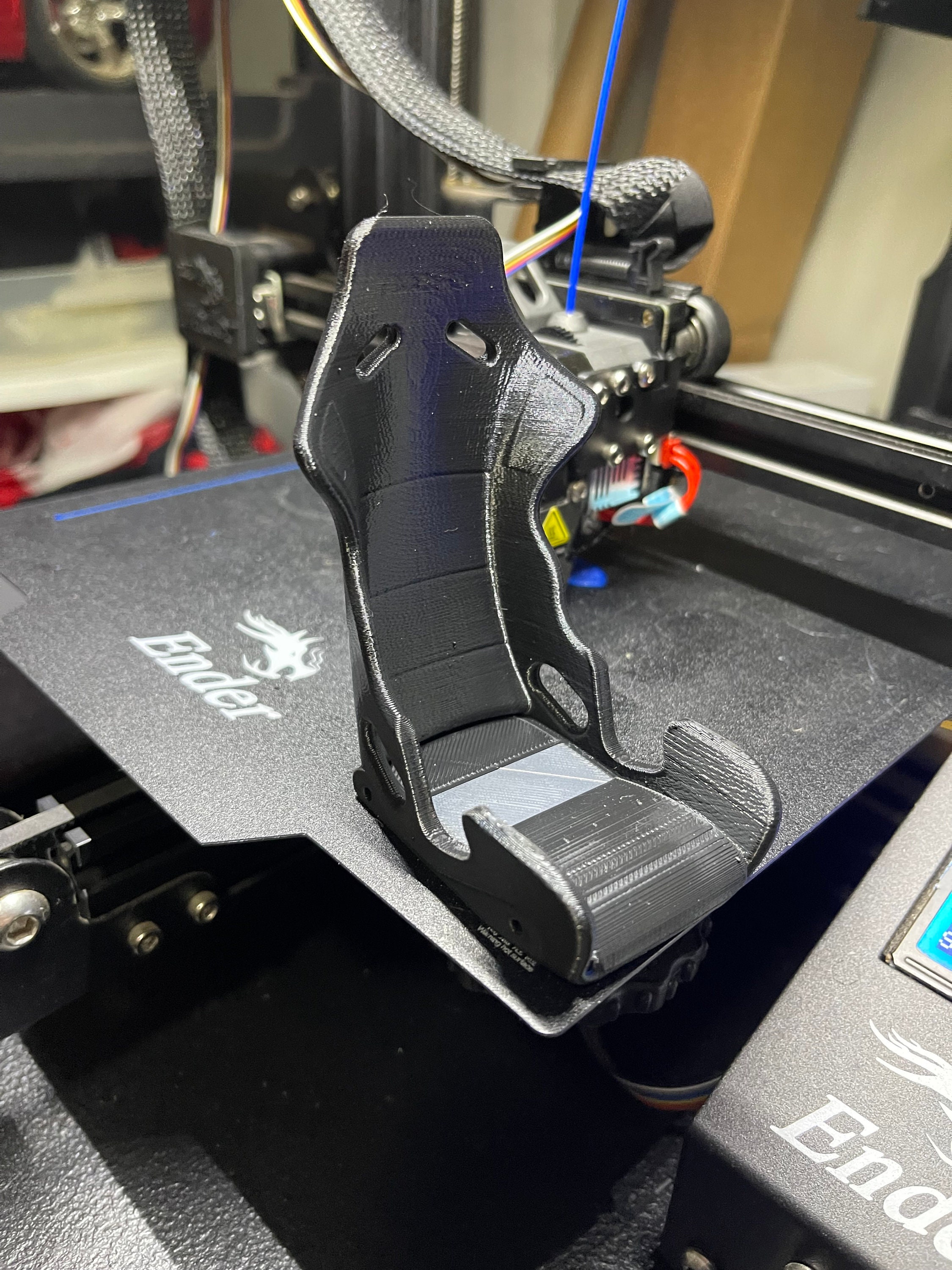 3D Printed Racing Seat Card Holder - Etsy