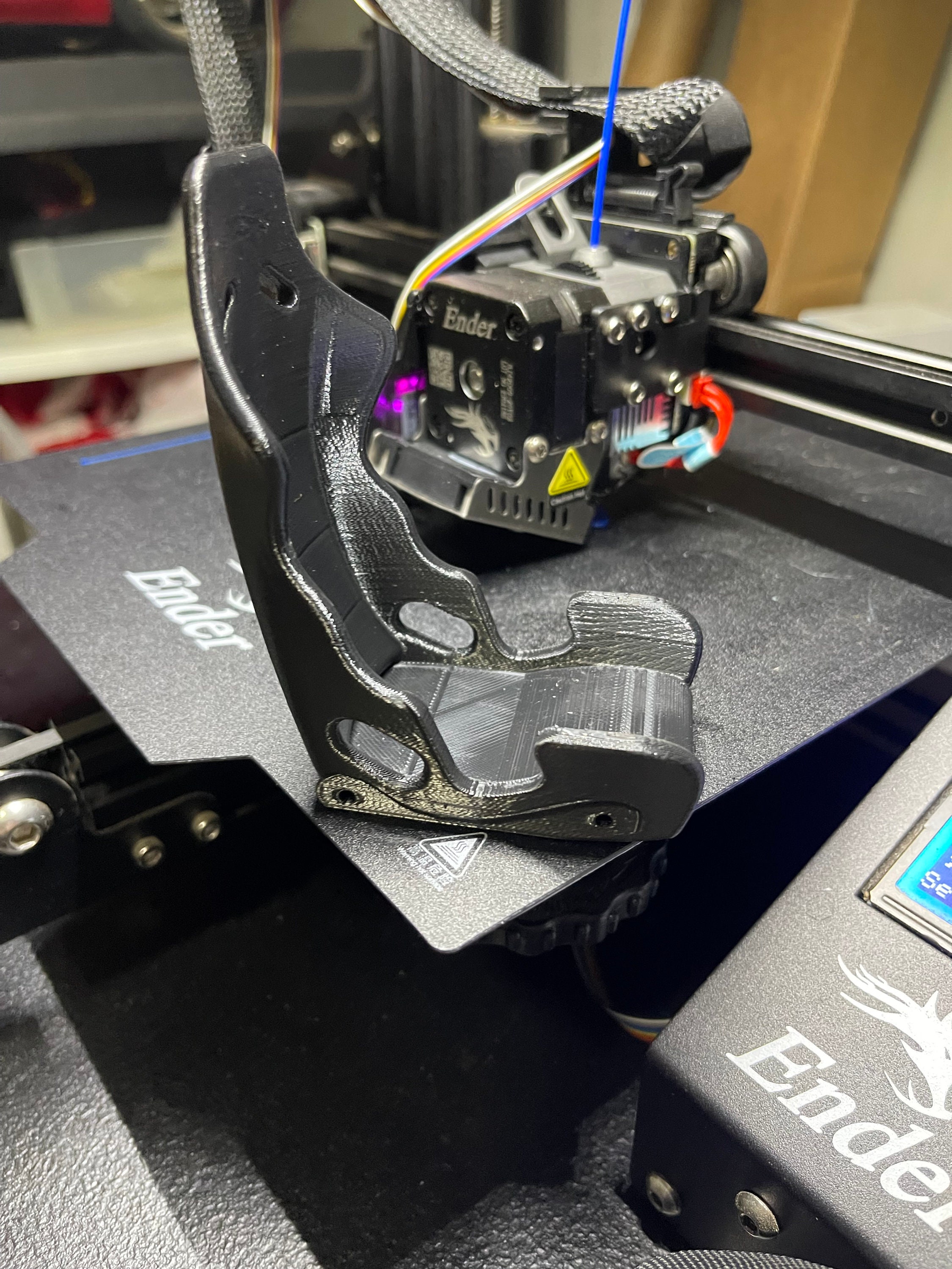 3D Printed Racing Seat Card Holder - Etsy