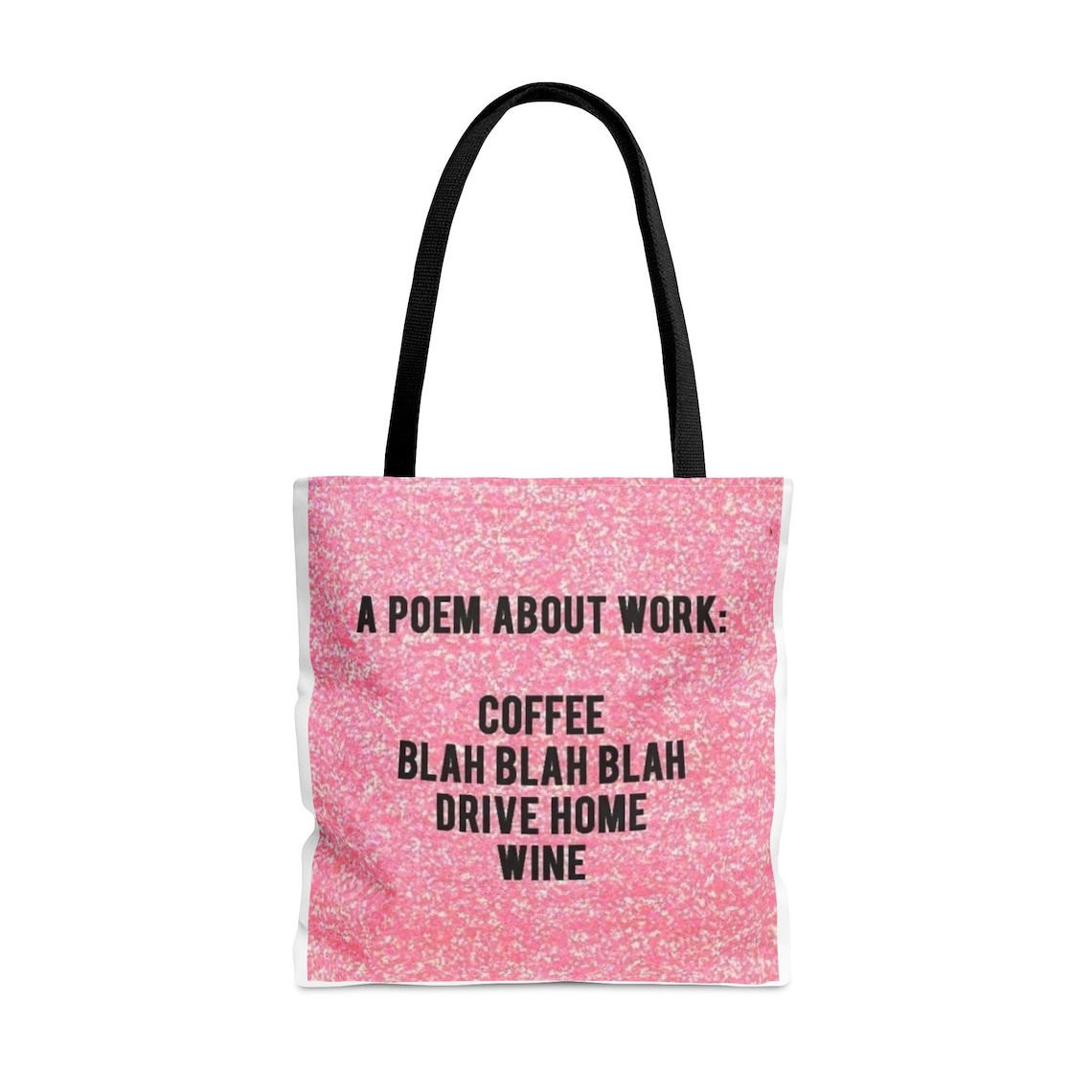 Work Poem Tote Bag - Etsy