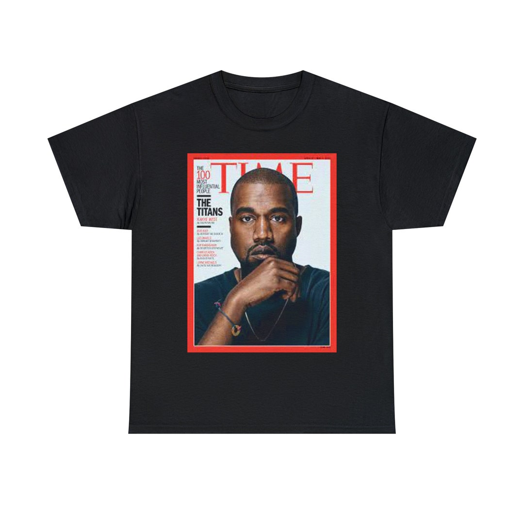 Kanye West Vintage Time Magazine Shirt - Etsy