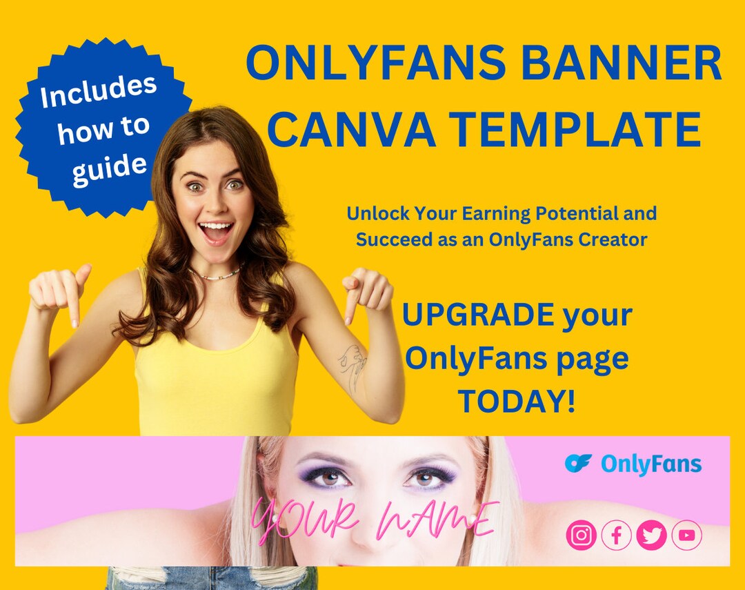 Pink Onlyfans And Fansly Banner Template Also Onlyfans Fansly Twitter Reddit And More