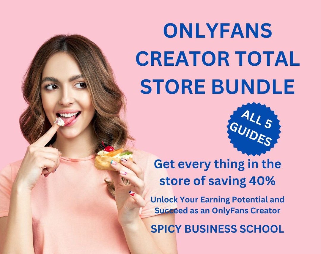 Onlyfans Creator Promotion Bundle All Onlyfans Guides for 40% Perfect to Promoting Your Onlyfans ...
