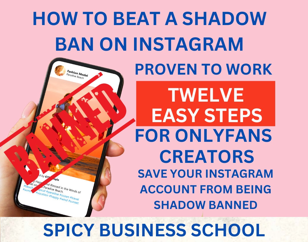 How to Beat a Shadow Ban on Instagram - Instagram Influencer or ...