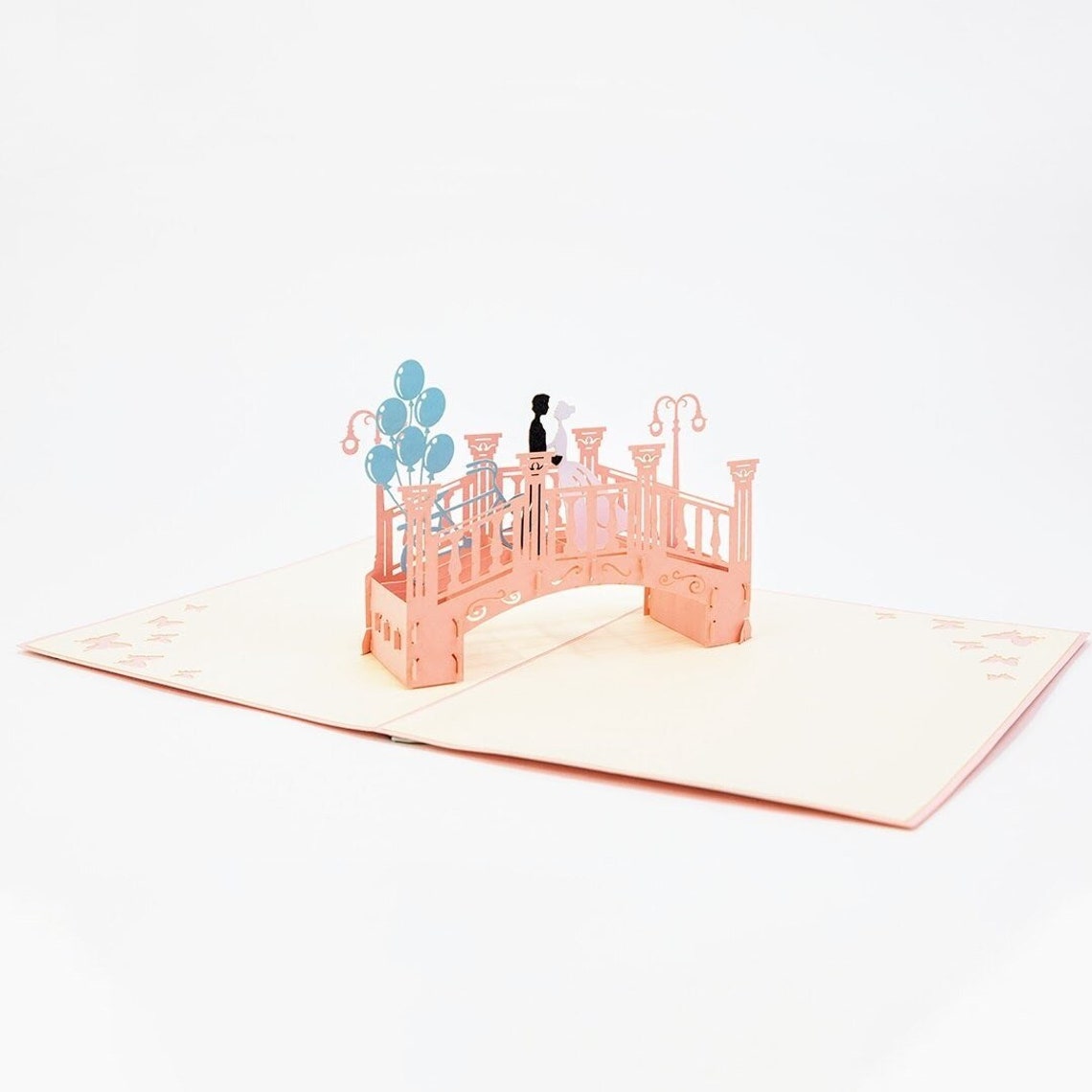 Love Bridge Pop-up Card - Etsy