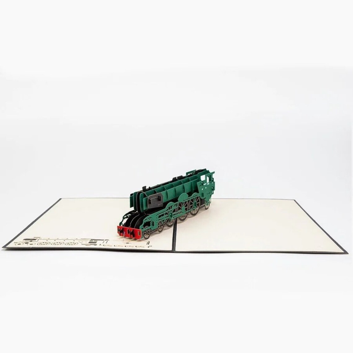 Steam Train Pop-up Card - Etsy