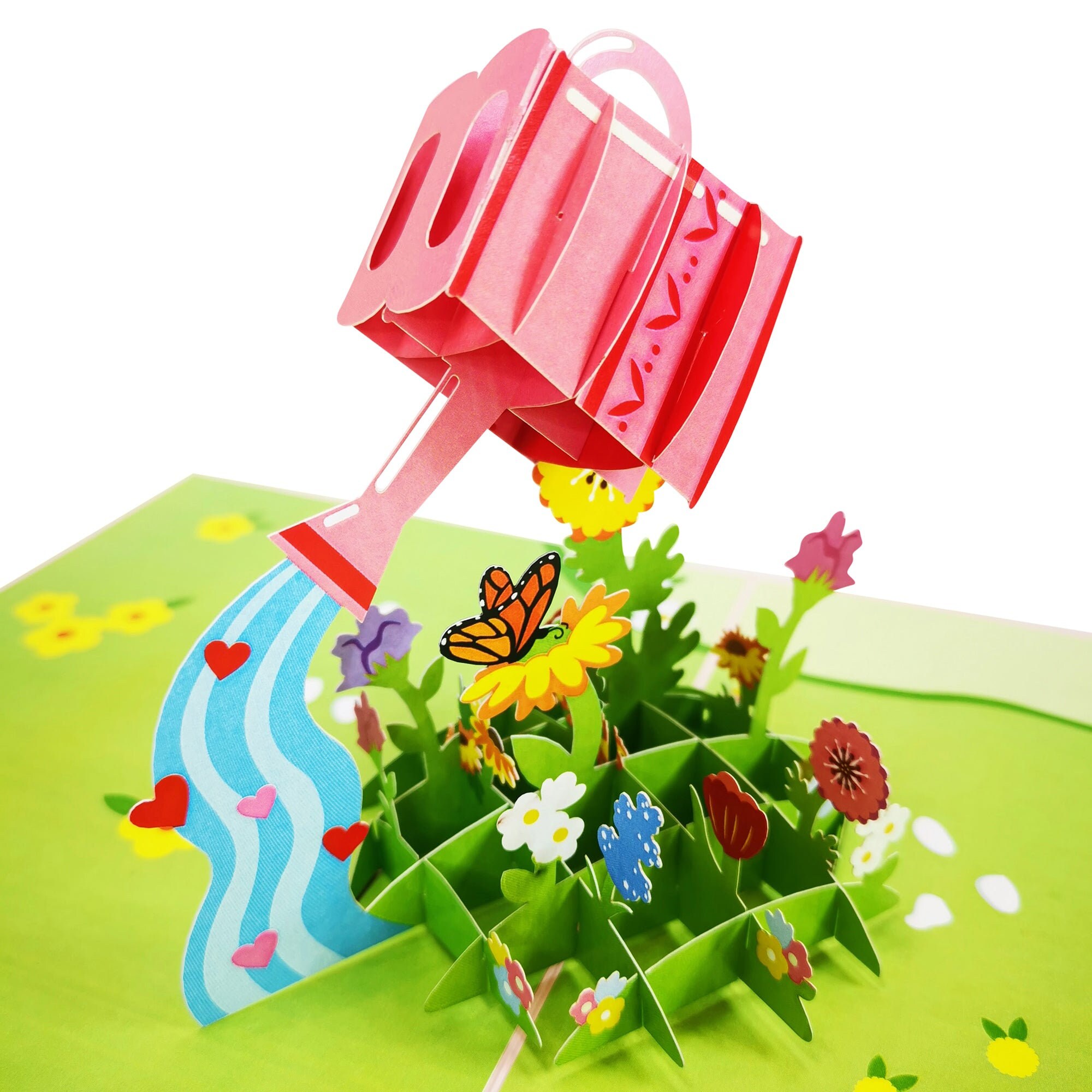 Mother's Day Watering Can Pop-up Card - Etsy