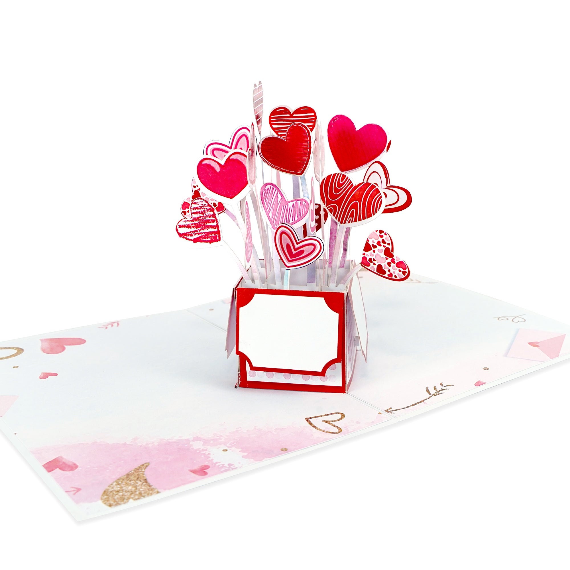 Heart Balloon Valentine Box Pop-up Card - Etsy