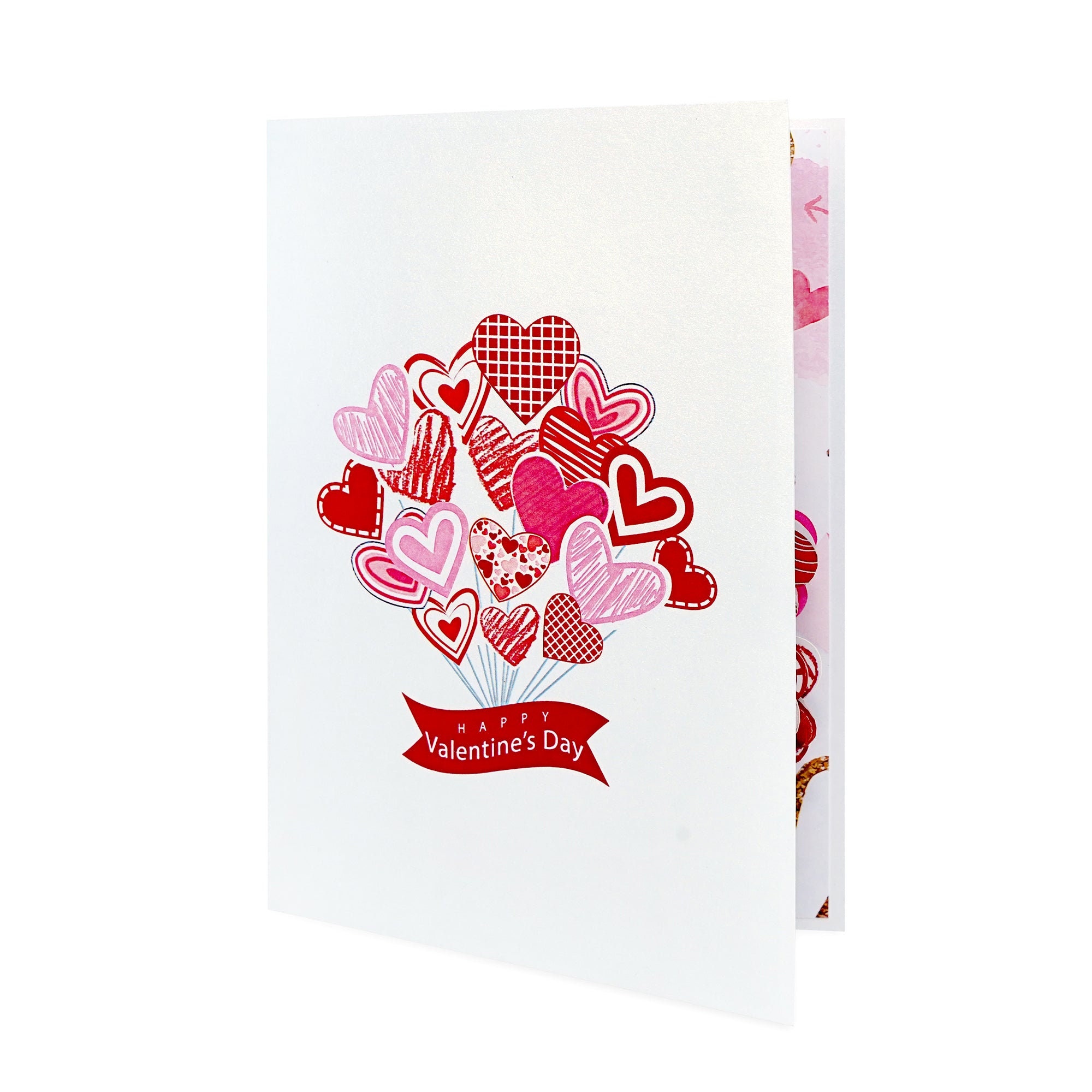 Heart Balloon Valentine Box Pop-up Card - Etsy