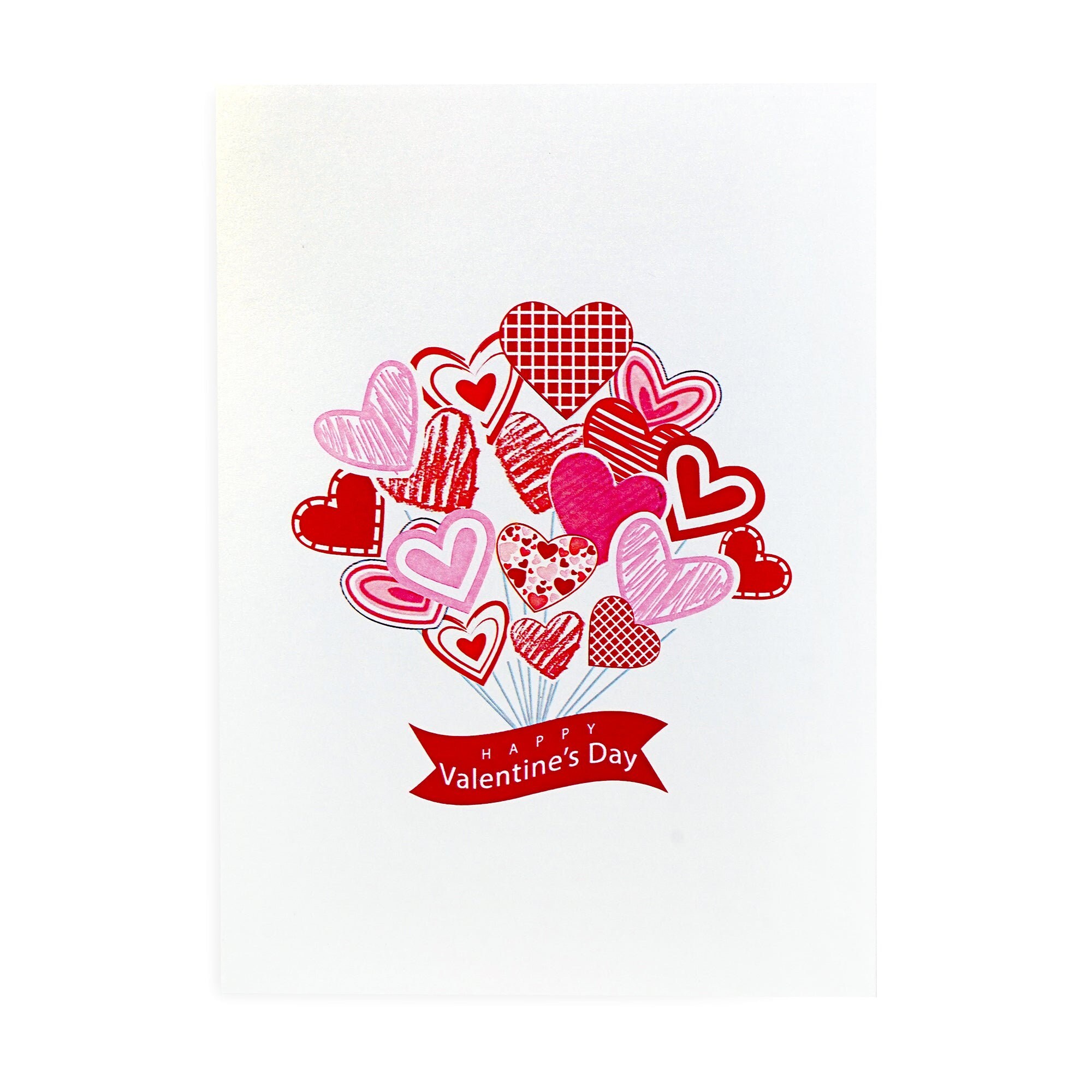 Heart Balloon Valentine Box Pop-up Card - Etsy