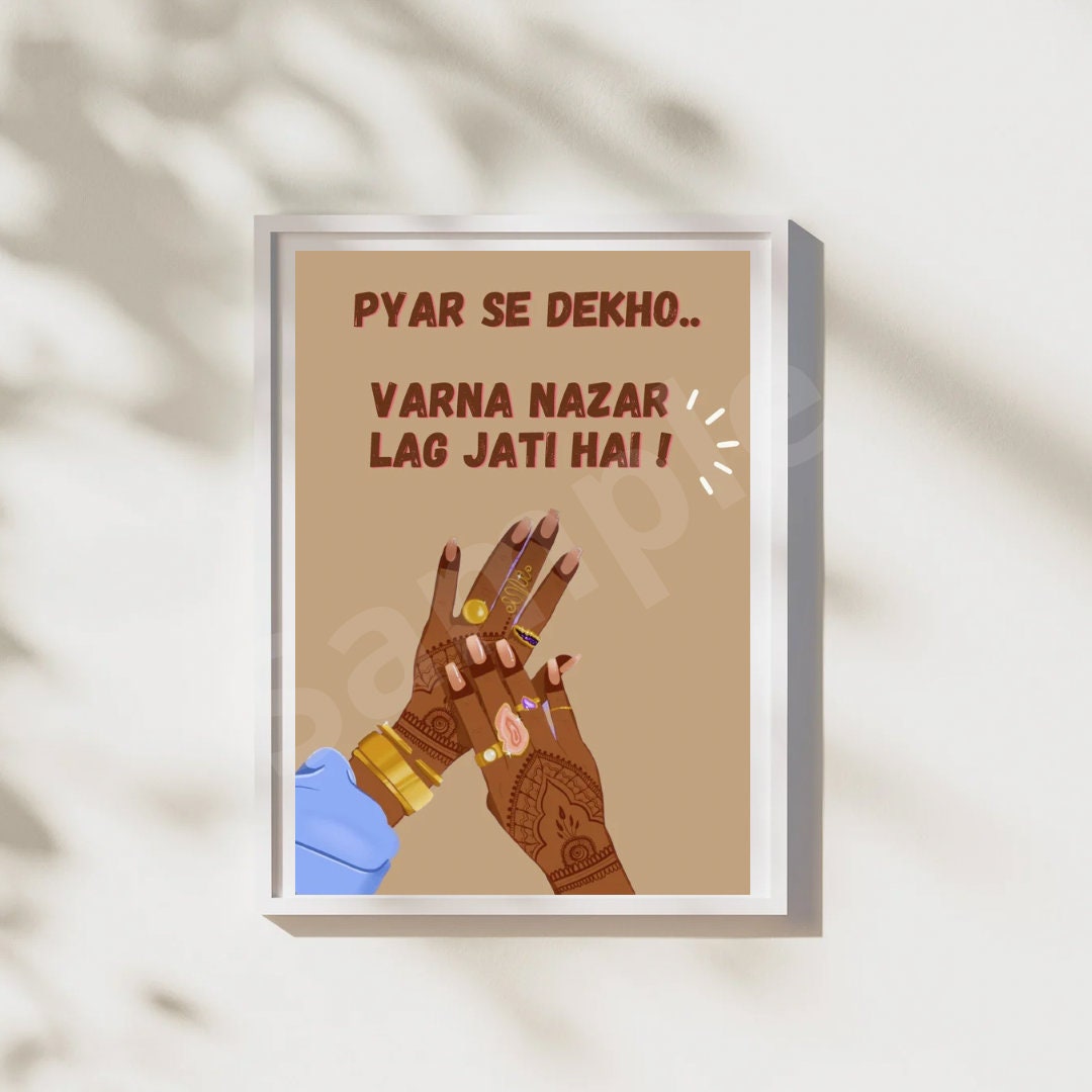 Printable Desi Posters for Home Decor - Etsy