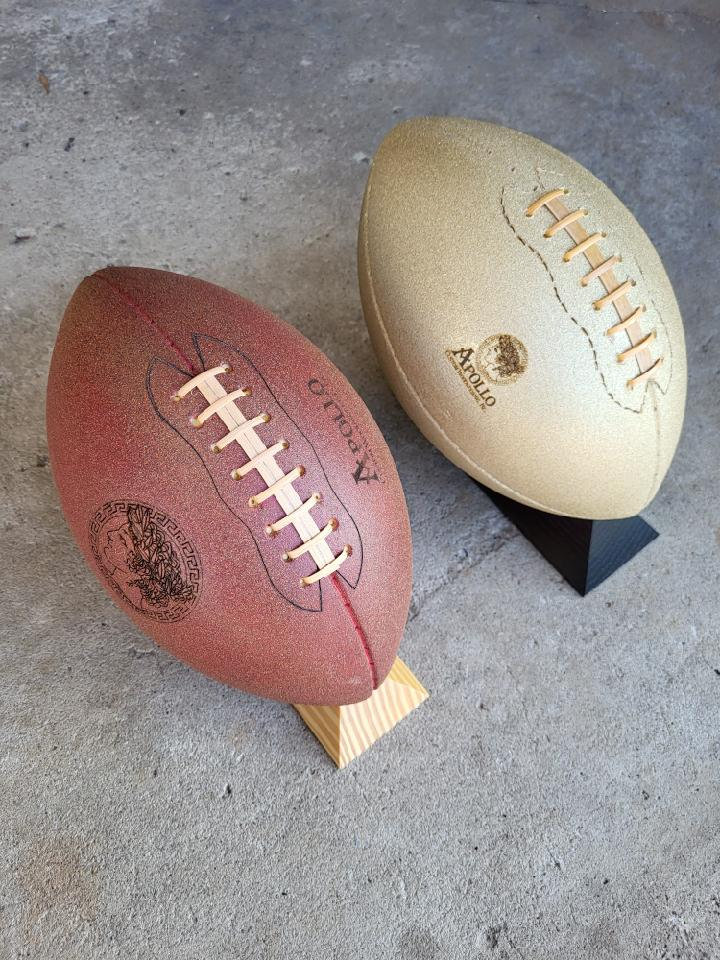Custom Wooden Football, Handmade Custom Wooden Football, Custom Wooden ...