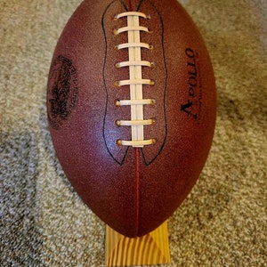 Custom Wooden Football, Handmade Custom Wooden Football, Custom Wooden ...