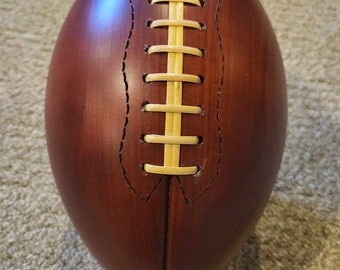 Custom Wooden Football, Handmade Custom Wooden Football, Custom Wooden ...