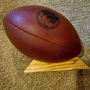 Custom Wooden Football, Handmade Custom Wooden Football, Custom Wooden ...