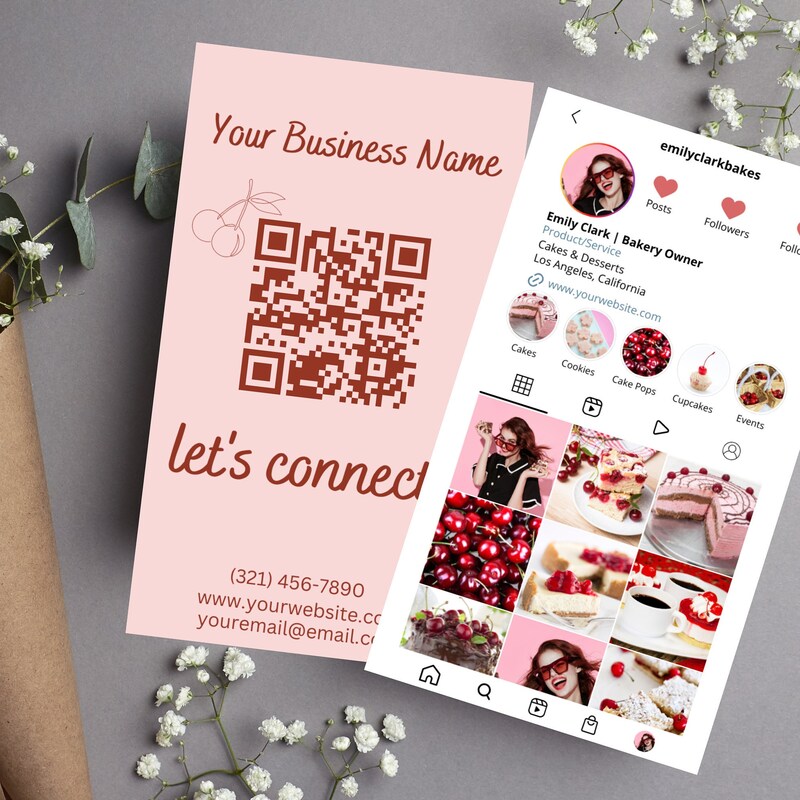 Bakery Business Card - Etsy
