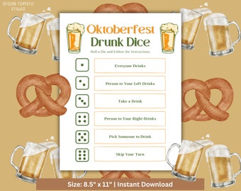 Oktoberfest Game, Printable Oktoberfest Game, Beer Festival Game ...