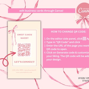 Cake Care Card, Bakery Business Card, Cake Business Card,cake Care ...