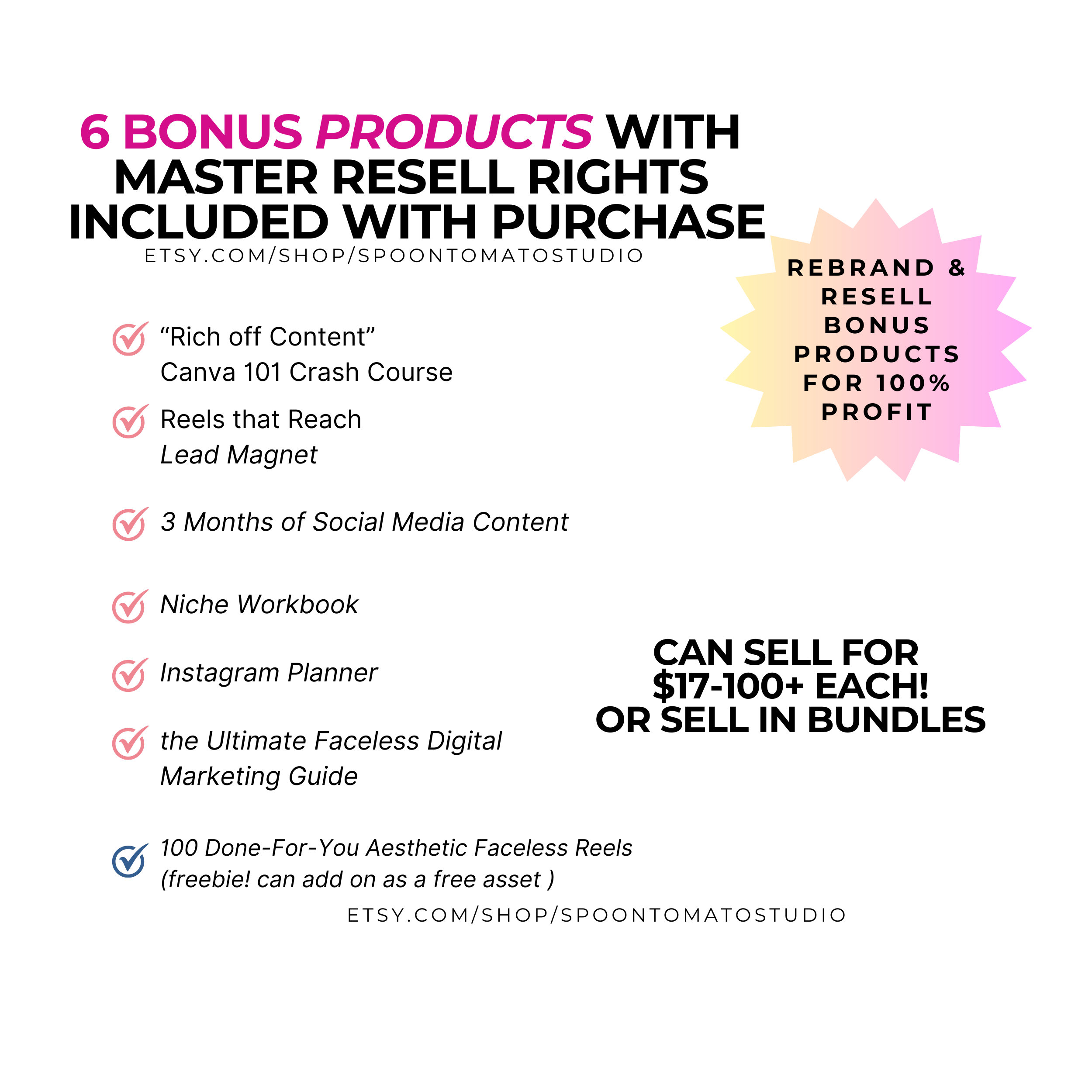 The Instagram Growth Blueprint Mini Course, Strategy Guide With Master ...