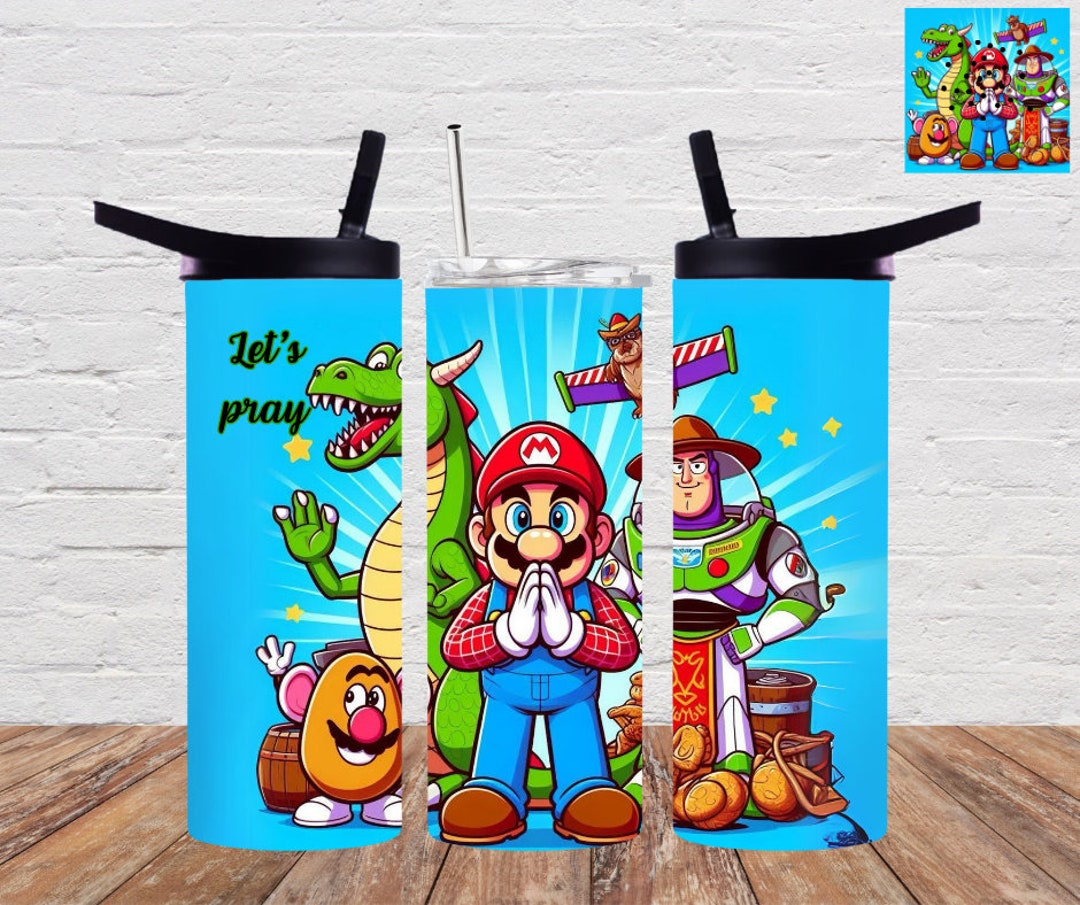 Lets Pray With Mario and Friends - Etsy