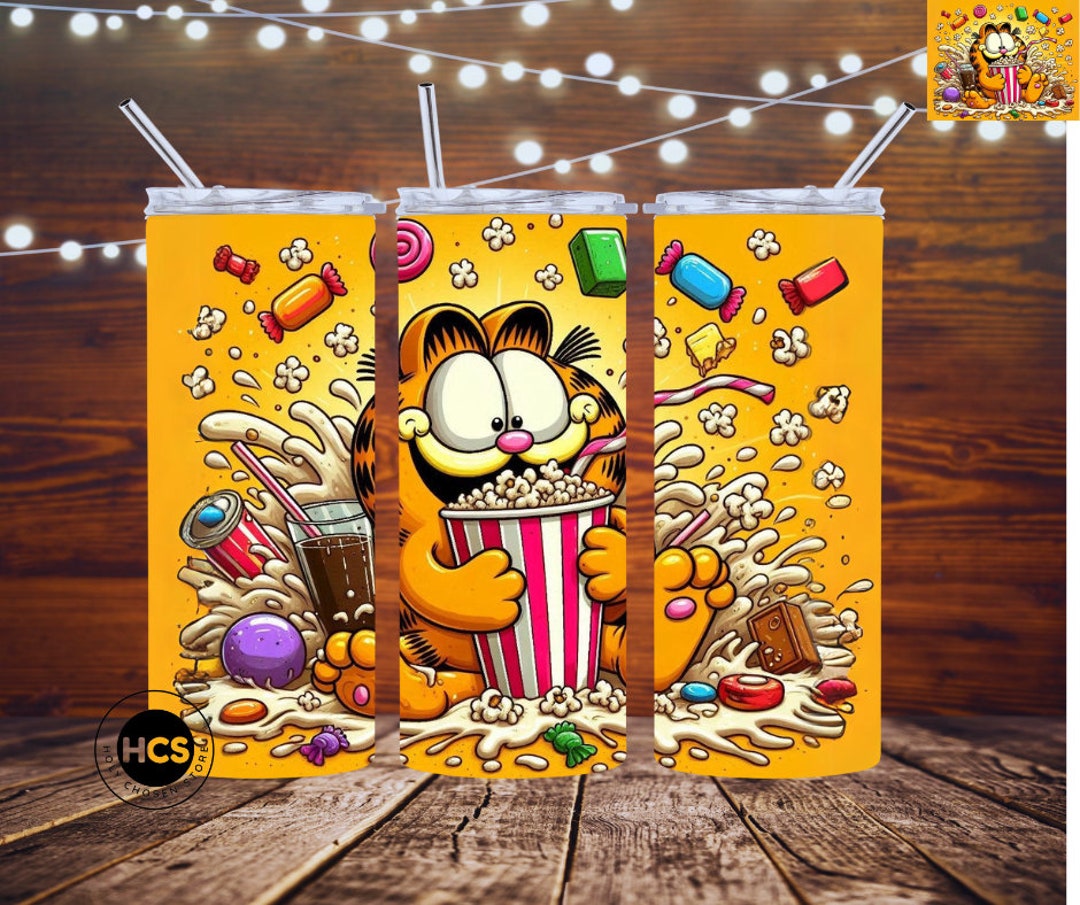 Garfield and Snacks - Etsy