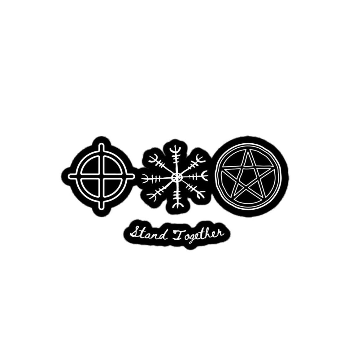 Stand Together Sticker | Pagan Pride | Alternative Faith - Etsy