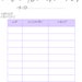 Lilac Purple Budget Tracker Template - Etsy